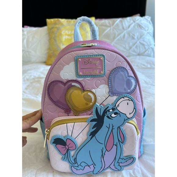 Loungefly | Bags | Disneys Eeyore With Heart Balloons Loungefly ...